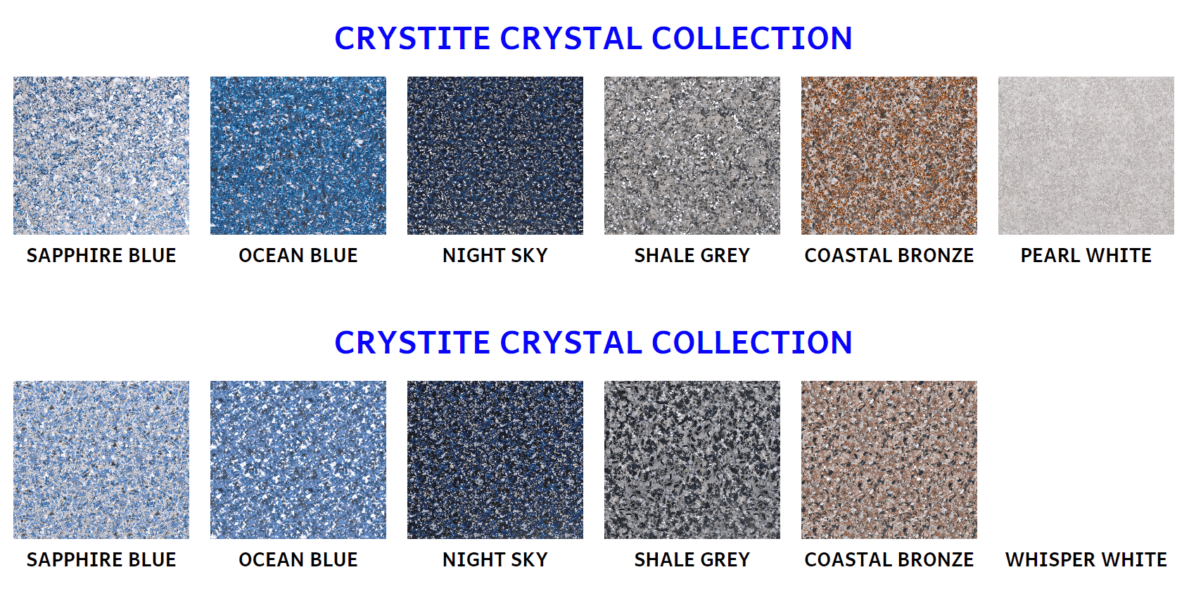 No Access Latham Pools Color Options